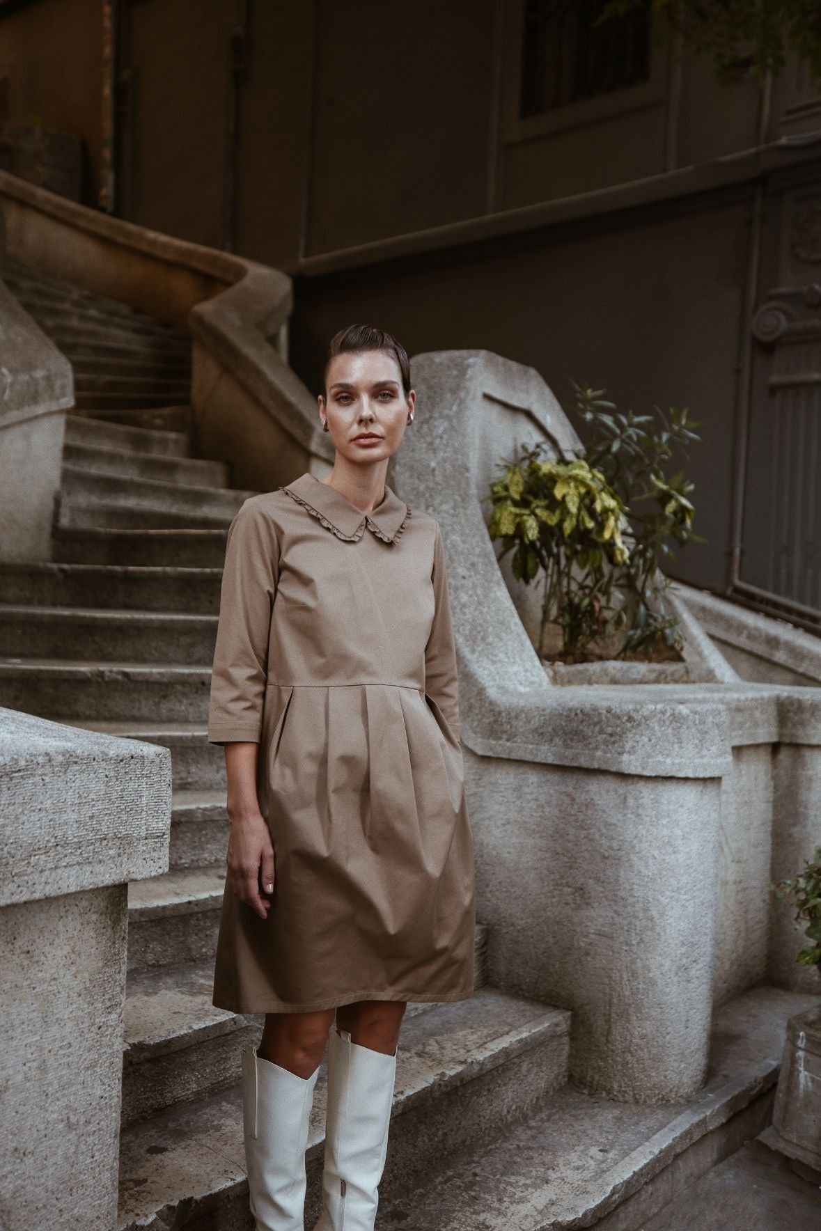 Beige Dress – SIMPLE AS IS