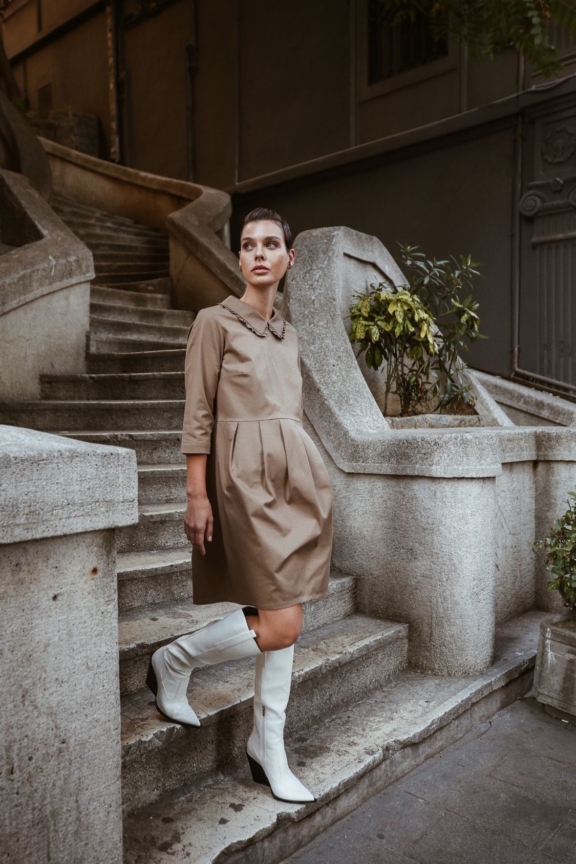 Beige Dress – SIMPLE AS IS