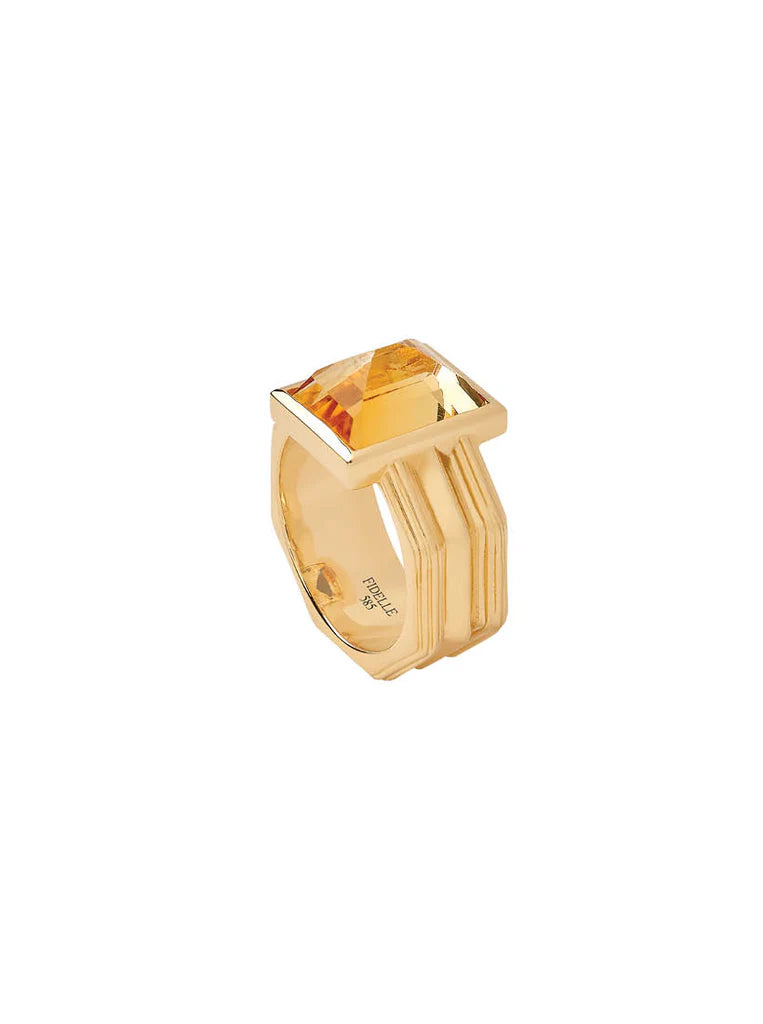 Unsaid Statement Gold Ring – SIMPLE AS IS